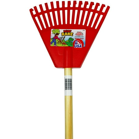 Emsco Group Little Diggers Children's Garden Leaf Rake - Walmart.com