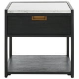 SAFAVIEH Couture Adeline Contemporary Nightstand with 1 Drawers, Black - Walmart.com