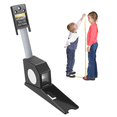 200Cm Stadiometer Black Wall Mounted Height Meter Growth Ruler Cm ...