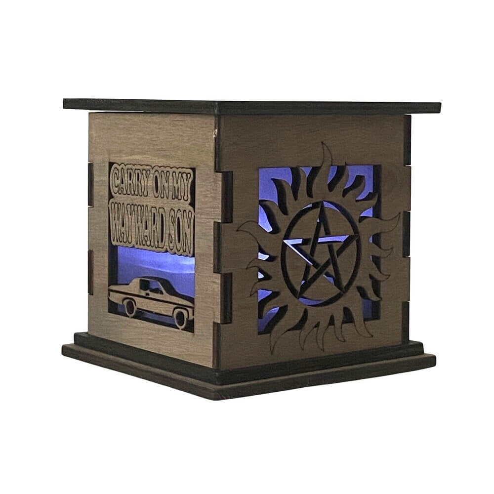 Supernatural Light Box | Sci-Fi Décor | Fantasy Night Light - Walmart.com