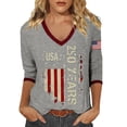 250 Anniversary Shirt Women's Patriotic Graphic Raglan Sleeve T Shirt ...