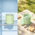 Three-Layer Silicone Ice Pop Mold, 3-Compartment Dessert Mold for ...