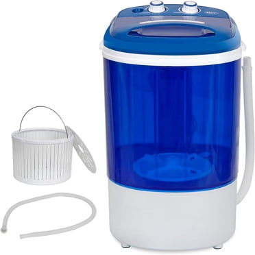 ZENY Mini 9lbs Electric Washing Machine - Portable Single Bucket Washer ...