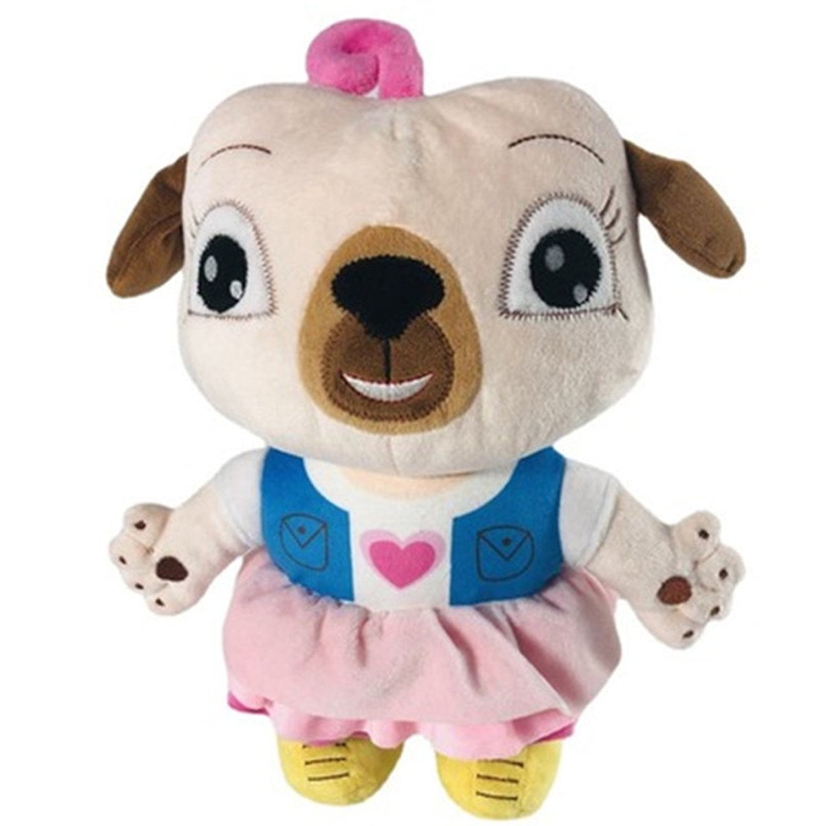 Jaraliny Cartoon Plush Dolls Fries Pug Dog And Mouse Stuffed Animals ...