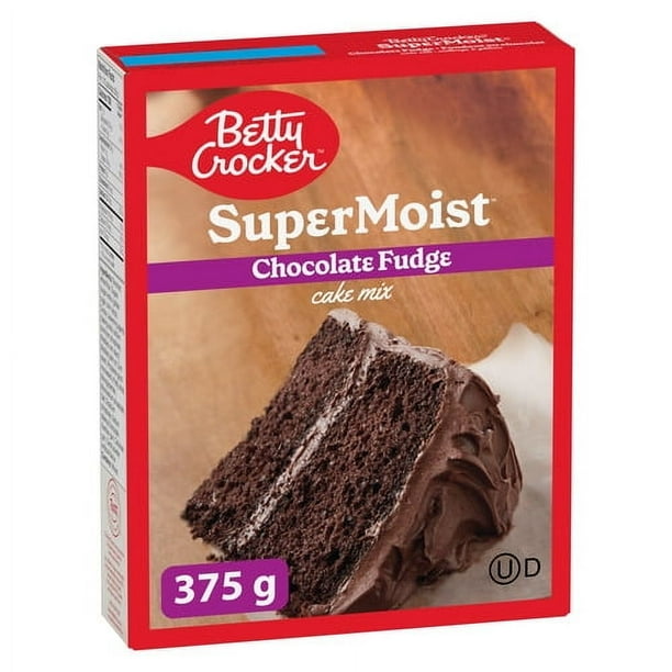 Betty Crocker Super Moist Chocolate Fudge Cake Mix, 375 g - Walmart.ca