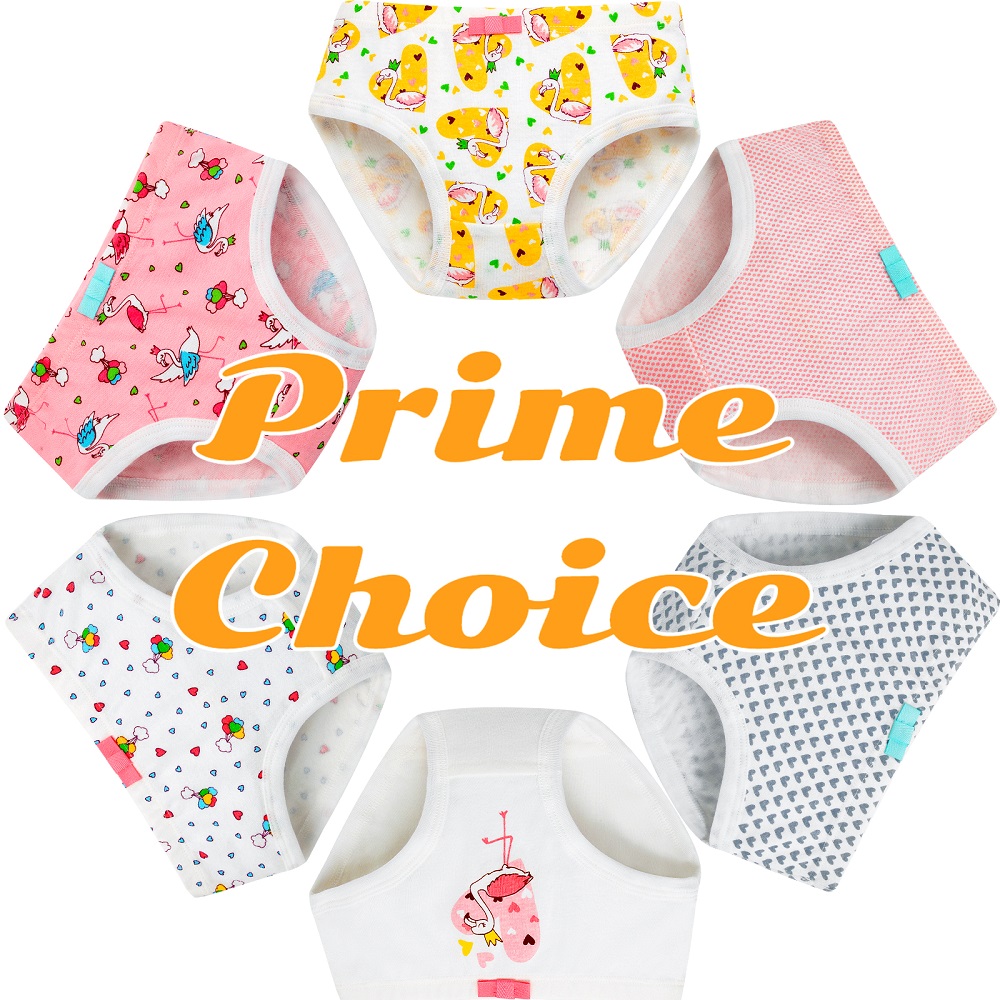 Xinhuaya 2-7Years Girls Knickers, Children Lovely Print Knickers ...