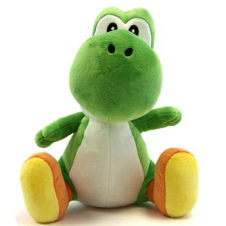 6'' Super Mario Bros Green Running Yoshi Stuffed Plush Toys Doll Xmas ...