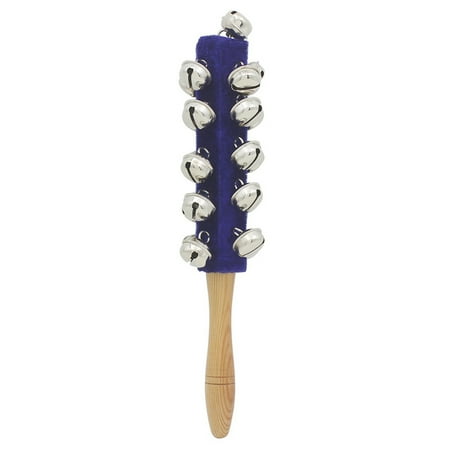 Handle Bells Wooden Bells Jingle Stick Shaker Rattle Hand bells hand ...