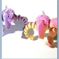 1PC PLA 3D Printed Elephant Model Multi-jointed Movable Elephant Action ...