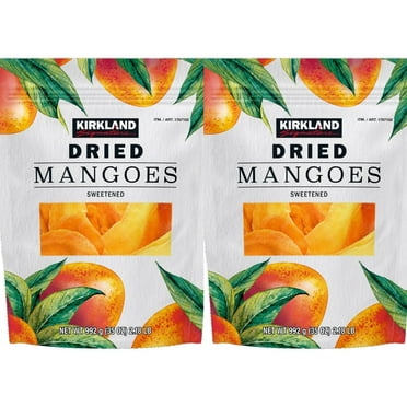 Paradise Green Premium Dried Mango Fruit Slices, 8 Individually Wrapped ...