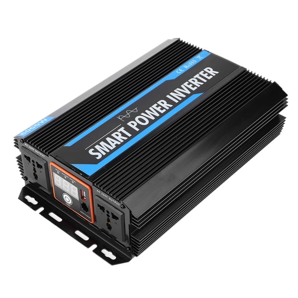 Inversor de Potencia Bling Bling 2000 W 12 V A 220 V con ventiladores ...