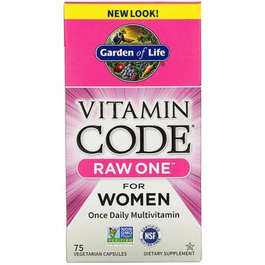 Garden of Life Vitamin Code Women's RAW Multi, 120 Capsules - Walmart.com