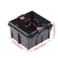 86-Type PVC Junction Box Wall Mount Cassette For Socket Base - Walmart.com