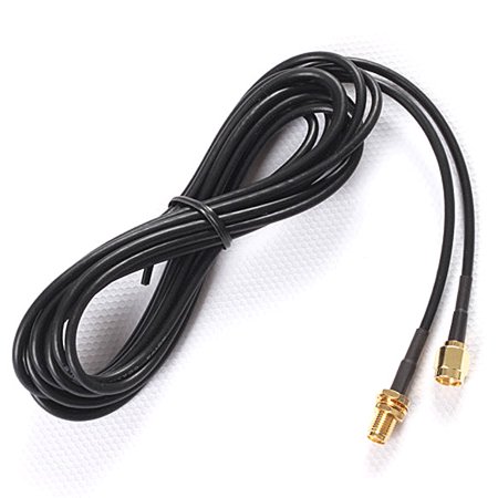 Jinveno 2.8m Wi-Fi Router Extension Cable Lead Wire RP-SMA for Wi-Fi ...
