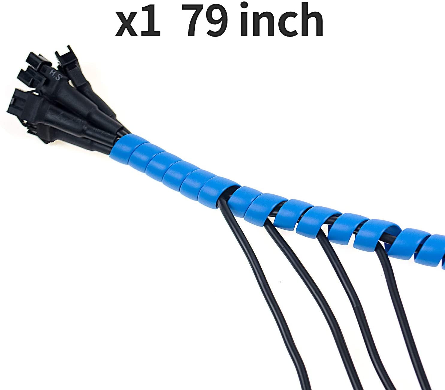 Addmotor Cable Spiral Wrap 2M Length Cable Management Solution to ...