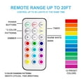 LED Puck Lights with Remote Control, RGB 13 Color Changing Under ...
