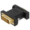 CableVantage DVI-I 24+5 Pin Male To 15 Pin VGA Female Adapter Convertor ...