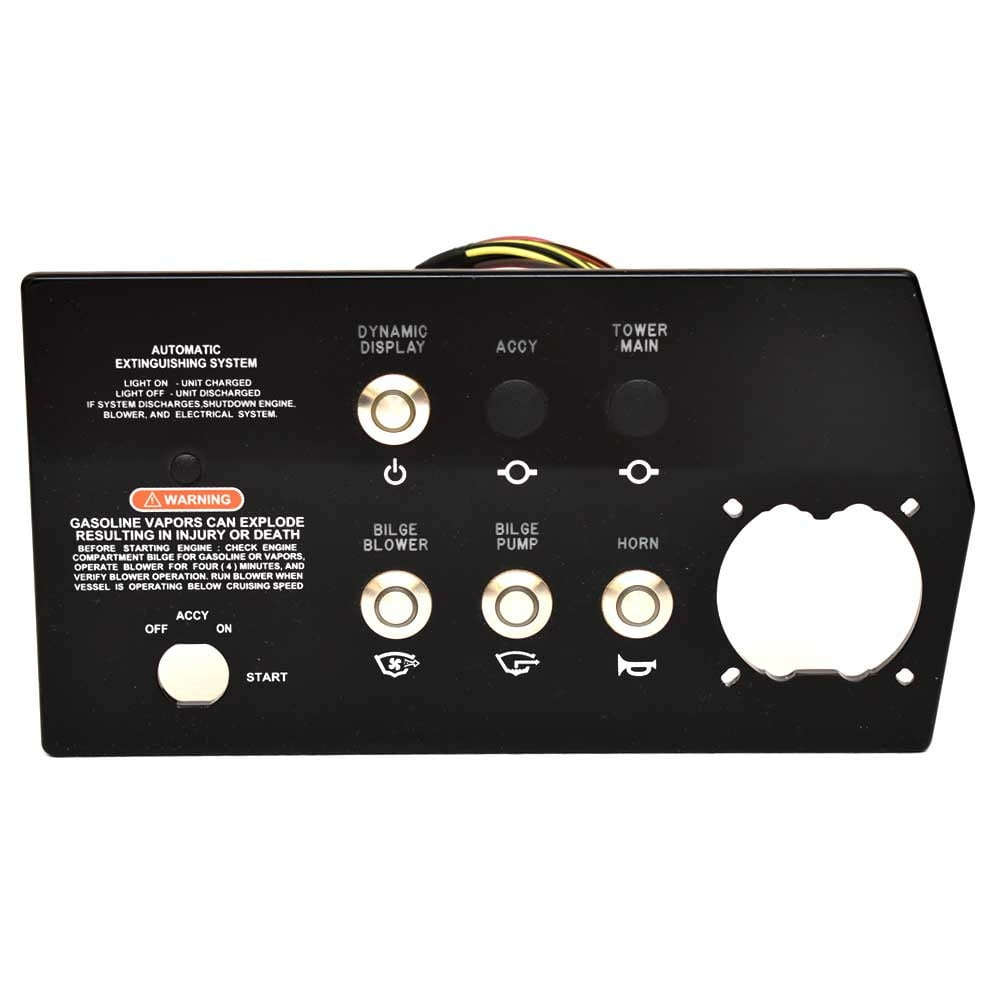 Sea Ray Boat Dash Switch Panel 2207975 | SLX 280 Acrylic 2016 Black ...