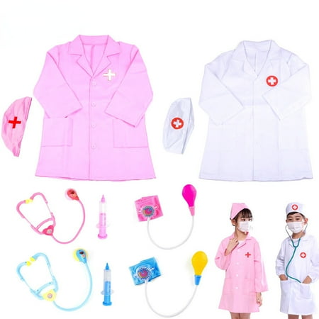Children Pretend Play Toys Doctor Nurse Clothes Stethoscope Blood ...