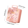 BiFandian Divided Lunch Box with Handle, Portable Travel Picnic ...