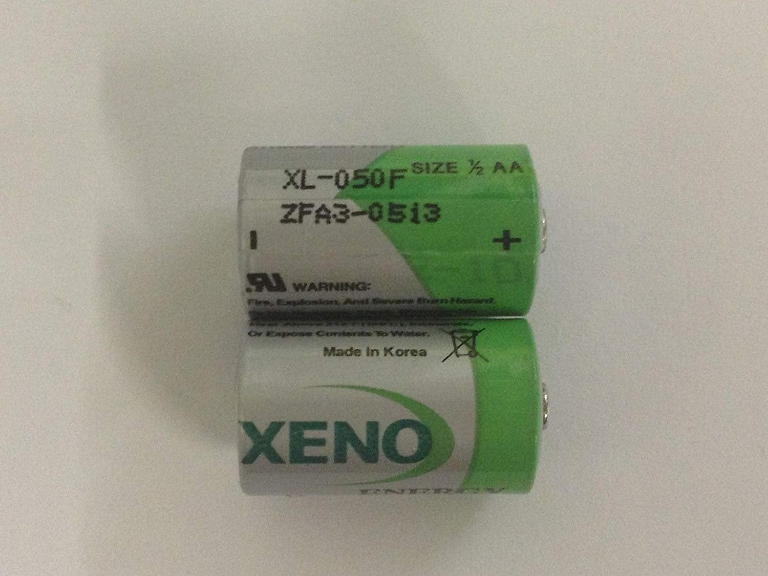 Pack of 2 XENO ARICELL ER14250 XL-050F 1/2 AA Size 3.6V Lithium Battery ...