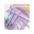 Four Candies Pastel Mechanical Pencil Set, 6PCS, 0.5mm 0.7mm 0.9mm ...