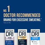Certain Dri Extra Strength Clinical Antiperspirant Deodorant, Solid, 1. ...