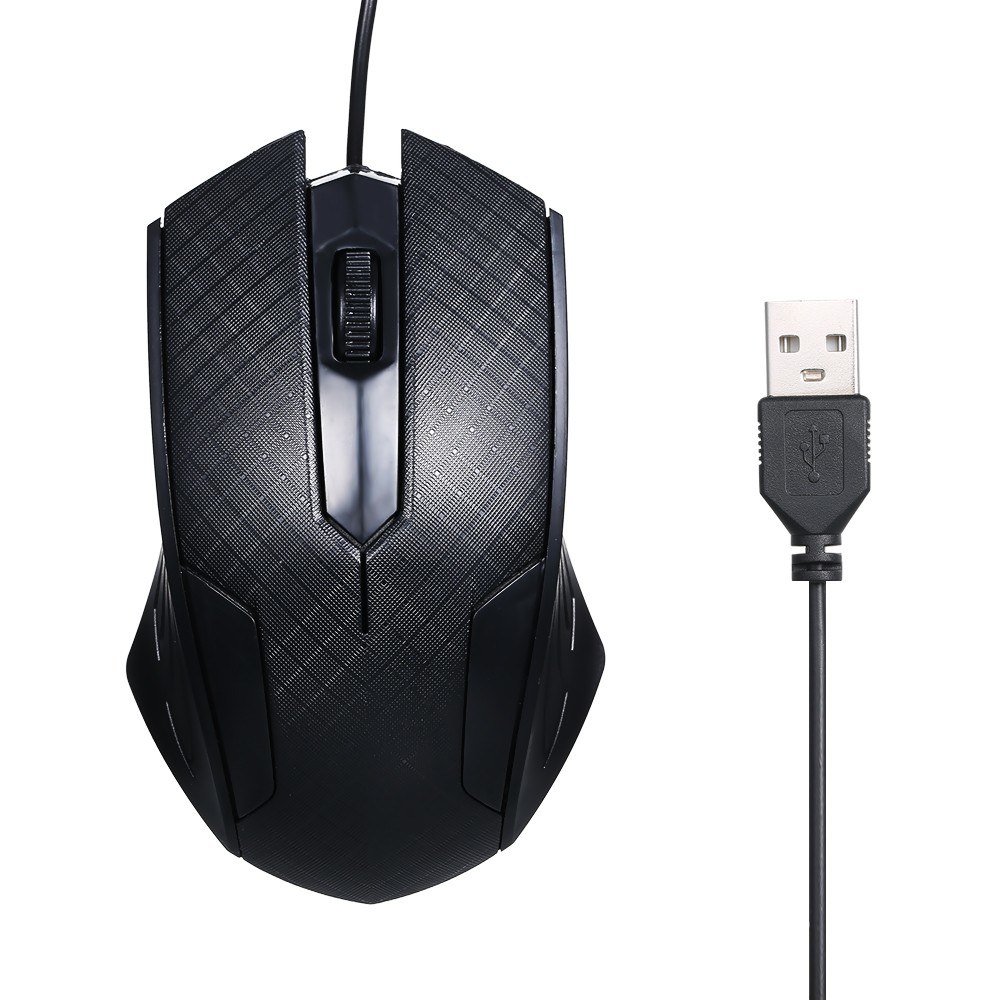 Topcobe 3-Button USB Optical Wired Player Mouse for Gaming, Portable ...