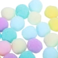 BESTYASH 200Pcs Polyester Pom Poms for Crafting in Fashionable Assorted ...