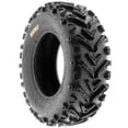 SunF All Terrain ATV UTV Mud Quad Tires 25x8-12 25x8x12 6 PR A041 (Set ...