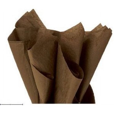 Chocolate Tissue Paper Squares, Bulk 10 Sheets, Presents by Feronia ...