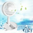 JLFNYA Portable FanBattery Operated Portable Foldable Standing Fan ...