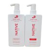 Native Hair Care Set - Candy Cane Shampoo and Conditioner 16.5 oz ...