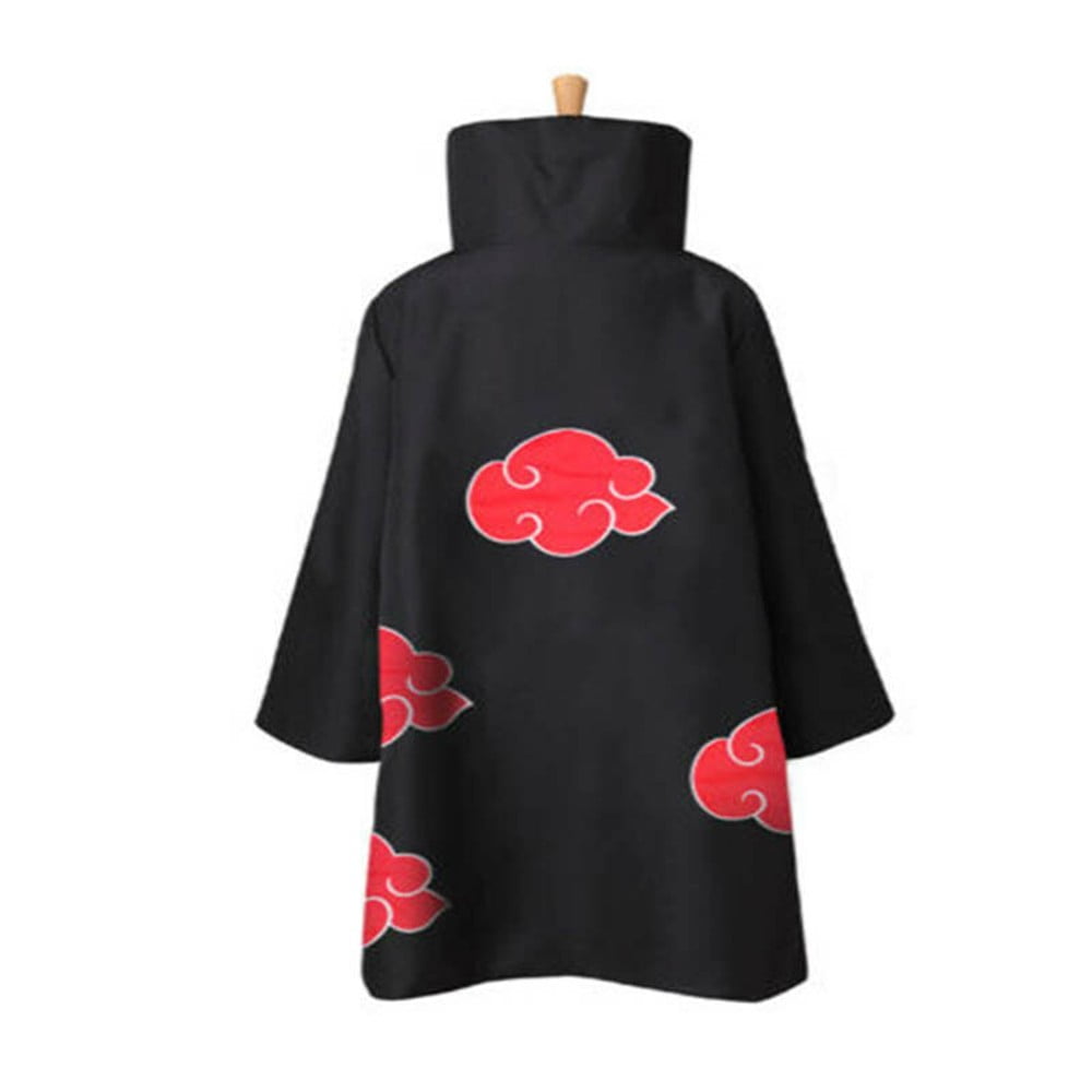 Buy Costyle Akatsuki Uchiha Itachi Robe Cloak Coat Halloween Cosplay ...