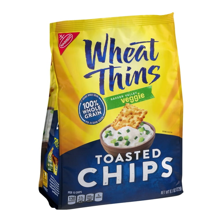 Wheat Thins Vegetable Flavor Nabisco Crackers