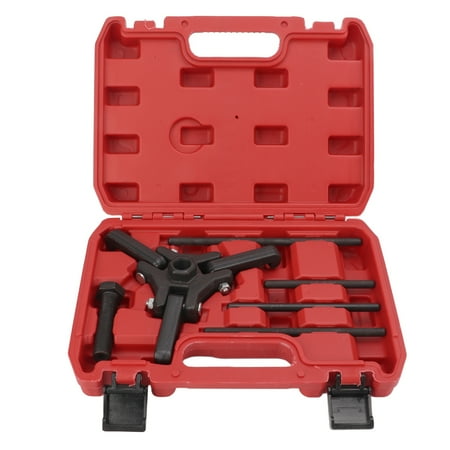 Harmonic Damper Pulley Puller Kit, Black Oxide Finish Harmonic Balancer ...