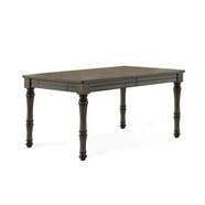 Powell Lenoir Dining Table, Wirebrushed Oak - Walmart.com