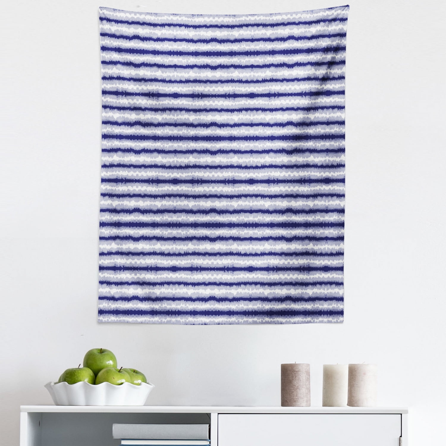 Striped Tapestry, Broken Signals Zigzags Ocean Waves Smoothly ...
