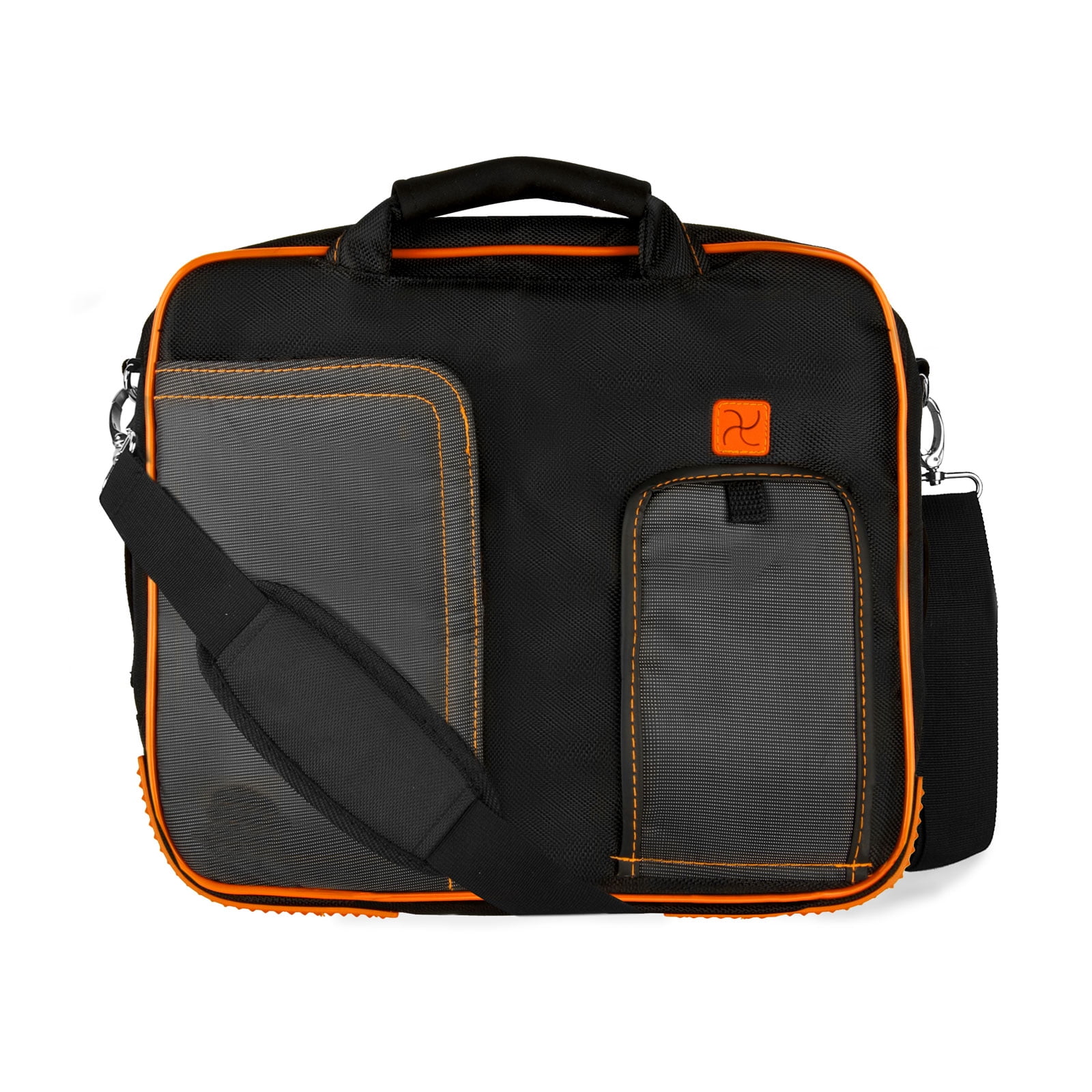 12 inch Laptop Travel Work Briefcase Organizer Business Bag Crossbody ...