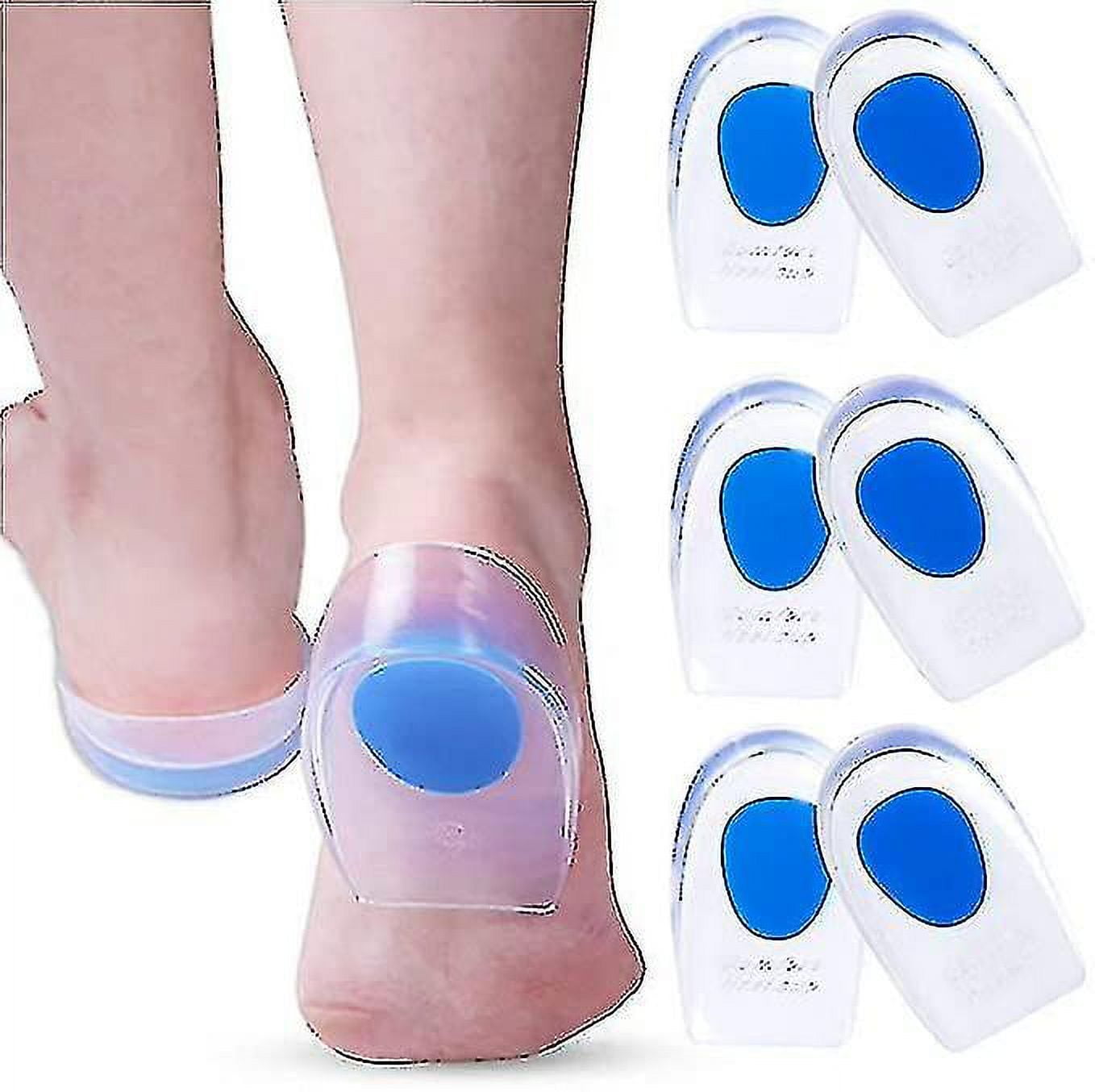 Taloneras de Silicona YONGSHENG Almohadillas para fascitis plantar ...