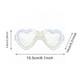 Led Glasses Light Up Glasses Neon Colors Led Shutter Shades Glasses For Teens Adult Birthday