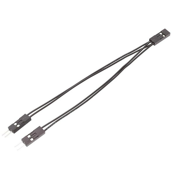 Dupont Terminal Wire 2 Pins Splitter Cable para PC SW IO Cable ...