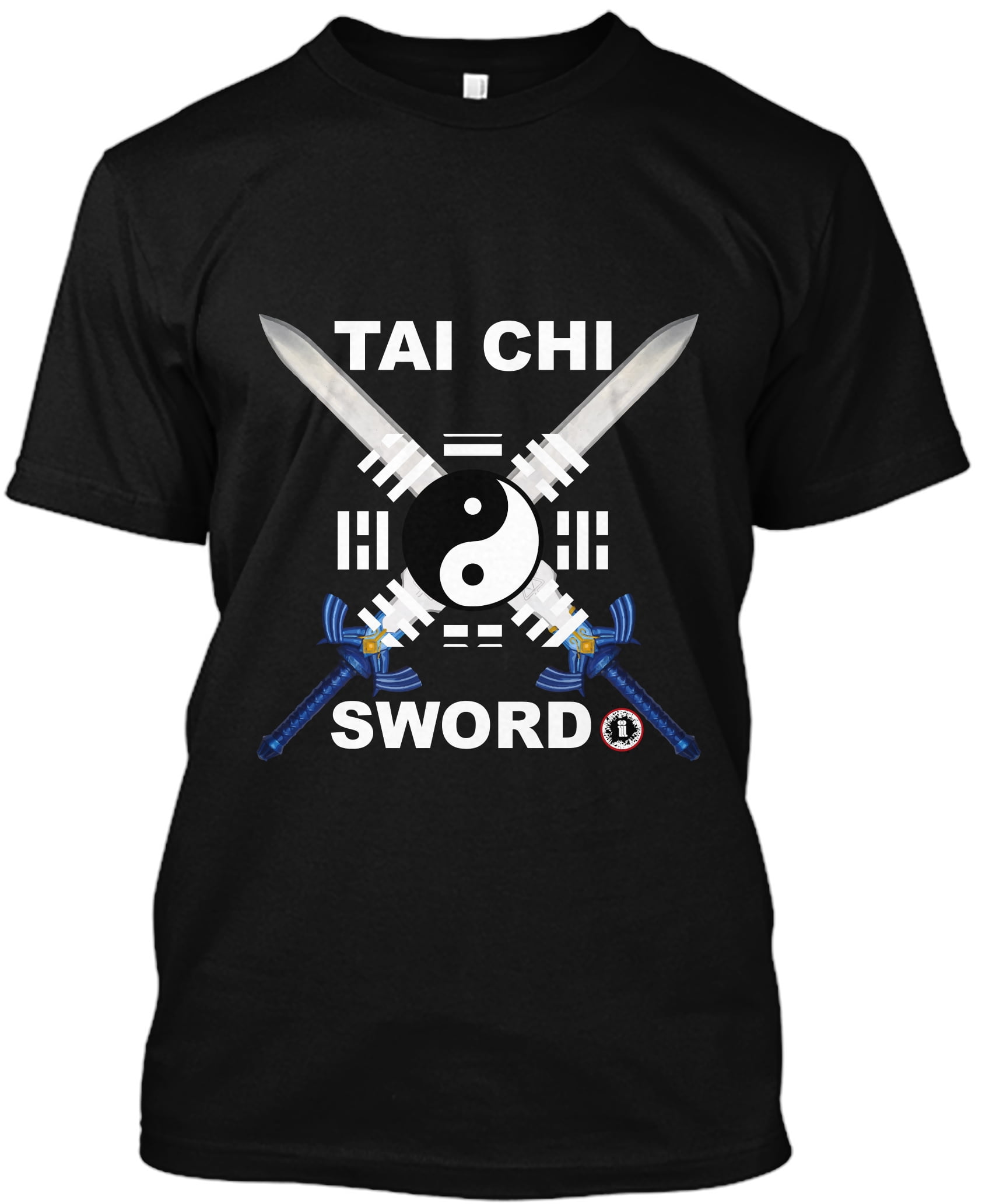 Tai Chi Sword T-Shirt Black tee chinese shaolin martial arts kung fu ...