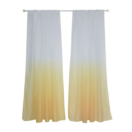 Gradients Semi Sheer Curtains Living Room Bedroom Kitchen Window Gauze ...