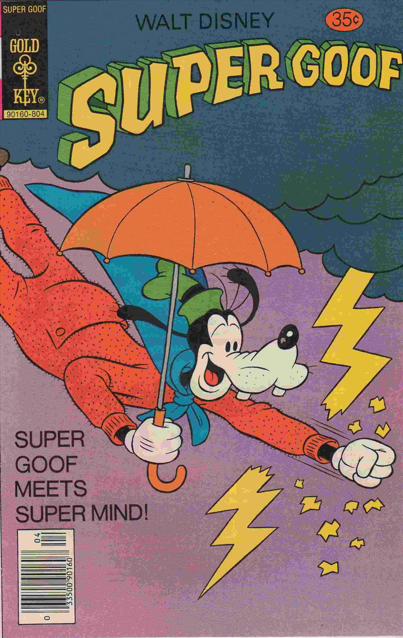 Super Goof (Walt Disney ) #46 VF ; Gold Key Comic Book - Walmart.com