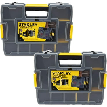 STANLEY Small Toolbox Storage Compartments, SortMaster Junior Organizer ...