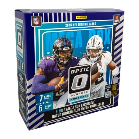 2025 Panini Donruss Optic Football Hobby Mega Box - Walmart.com