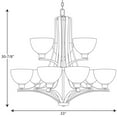 Legend Collection Nine-Light, Two-Tier Chandelier - Walmart.com