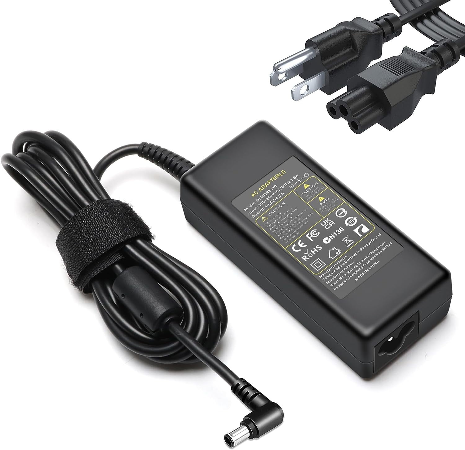 90W 19.5V Power Adapter for Sony Vaio PCG-3J1L PCG-71312L VGP-AC19V10 ...