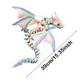 3D Printed Dragon Figurine - Articulated Joints Removable Parts ...
